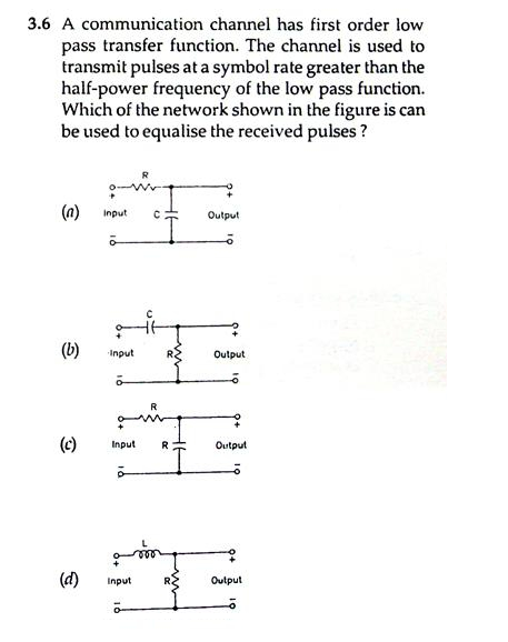 GATE ECE 1997 | Question 3.6 - GO Electronics