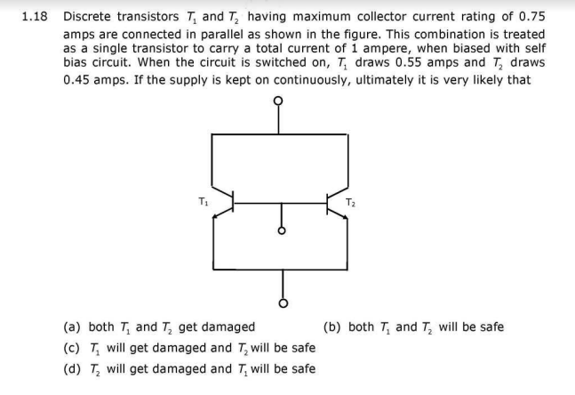 GATE ECE 1991 | Question 1.18 - GO Electronics